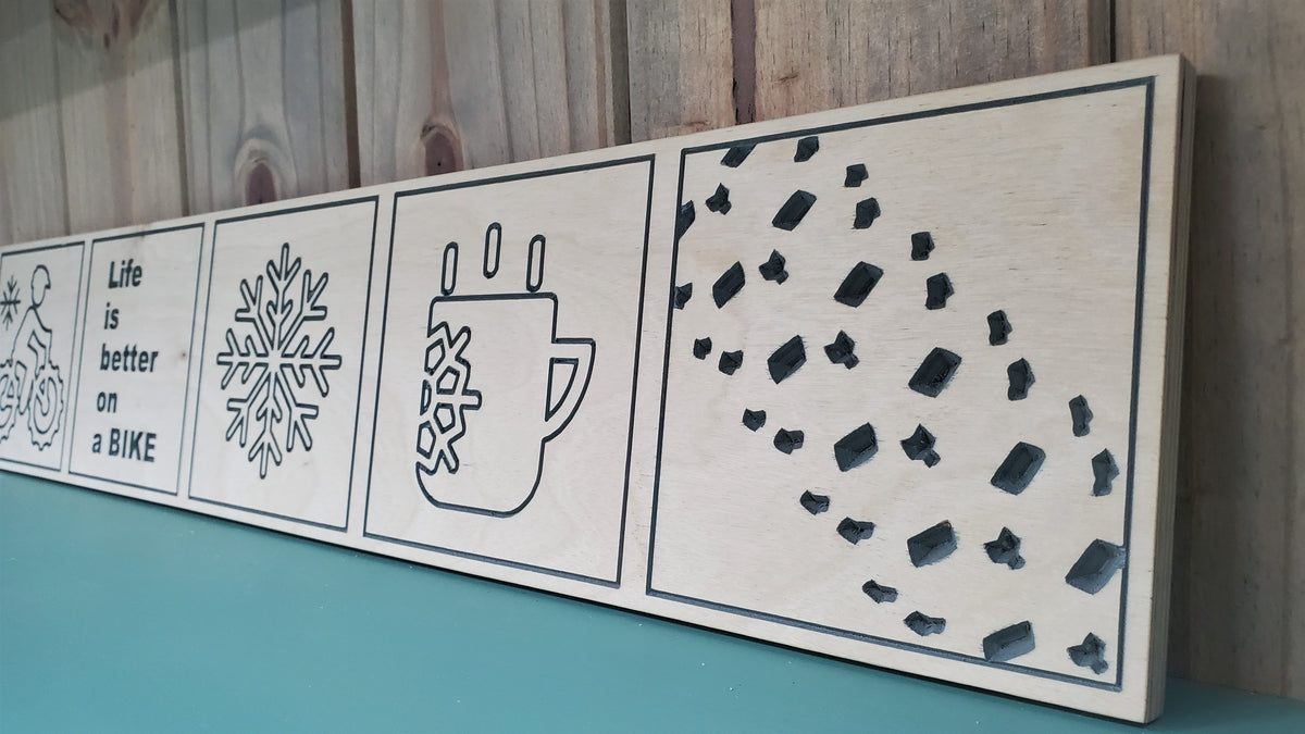 Wood signs – AUGER FREDERIC